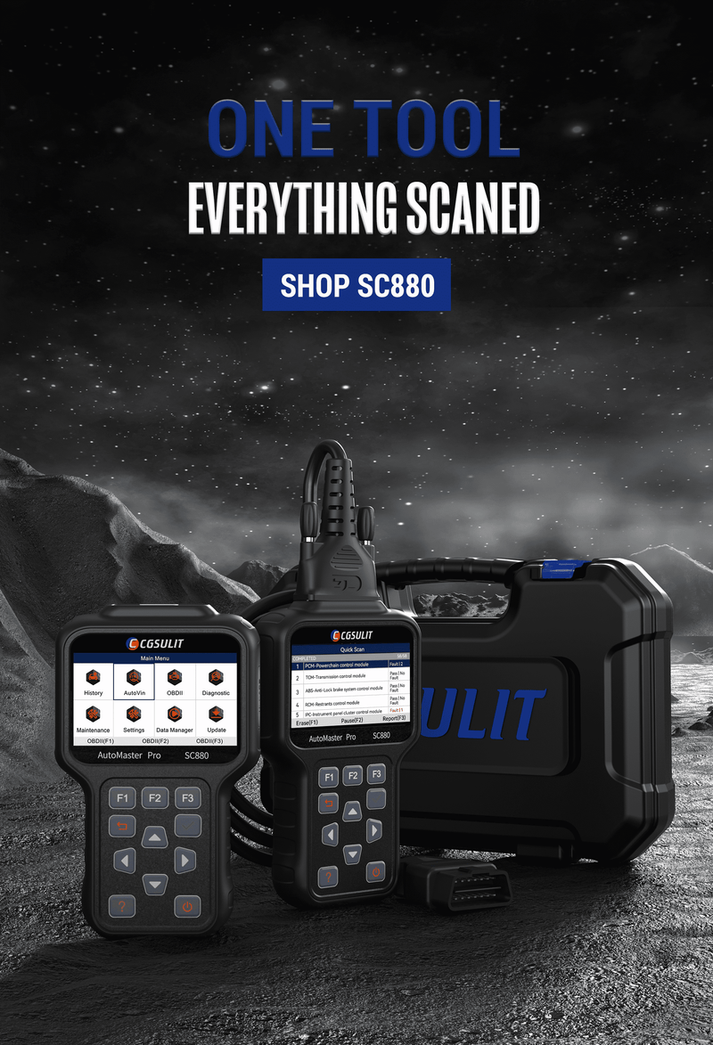 CGSULIT®Official Store IDiagnostic scanners OBDII code reader for cars