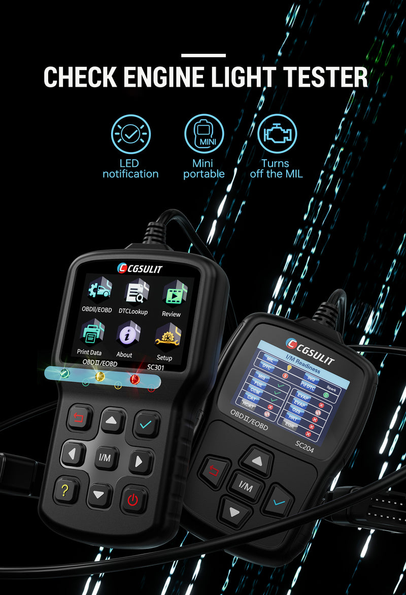 CGSULIT®Official Store IDiagnostic scanners OBDII code reader for cars