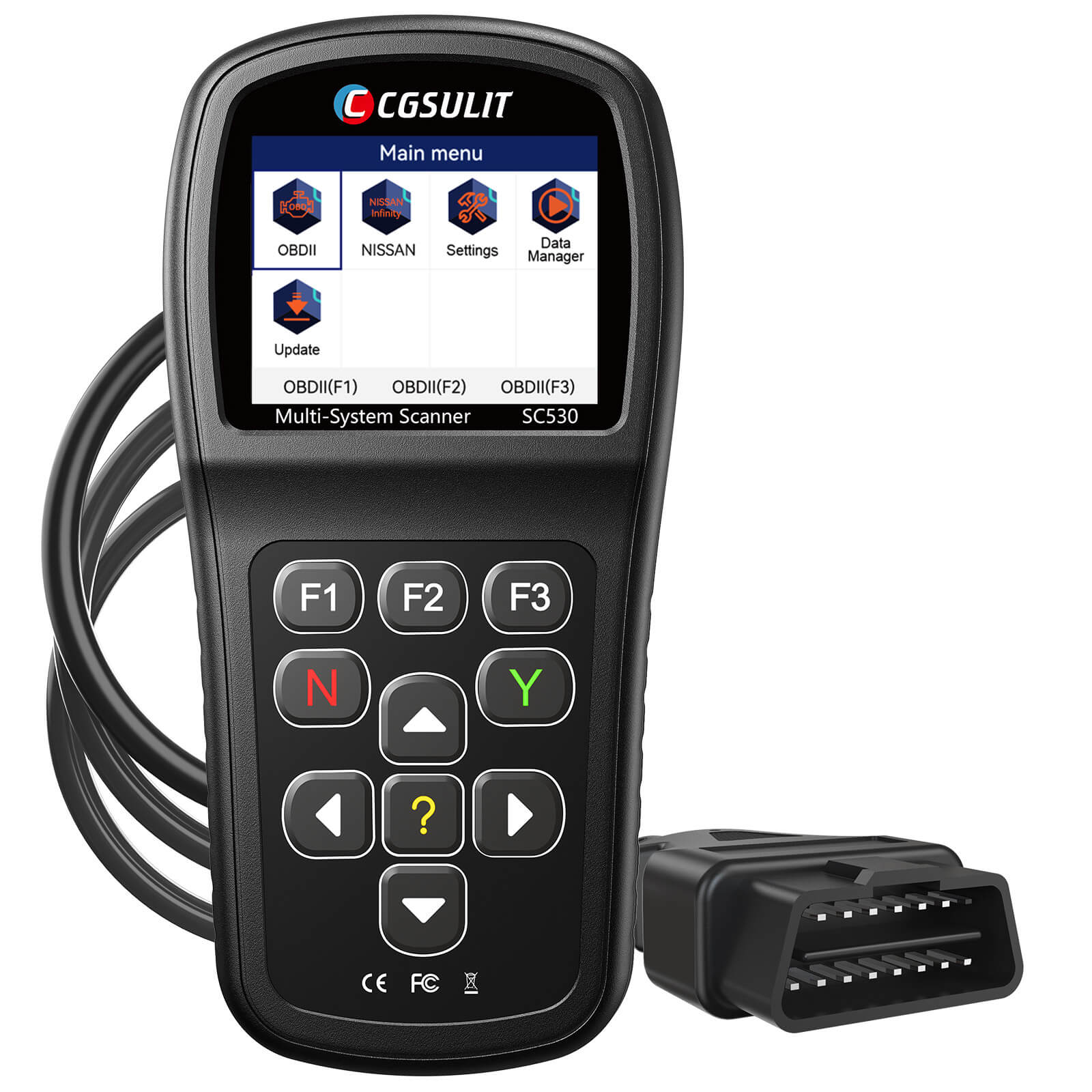 CGSULIT SC530 Nissan OBD2 Scanner Bi-directional Scan Tool