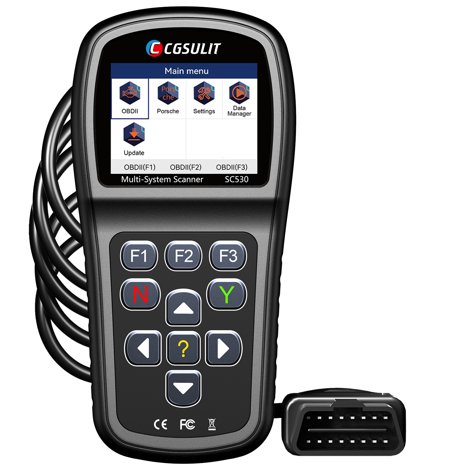 CGSULIT SC530 Porsche OBD2 Scanner Bi-directional Scan Tool